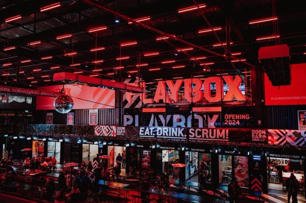 PLAYBOX Croydon: The Ultimate Gaming Spot Redefining Social Fun at BOXPARK